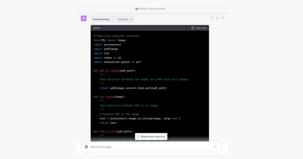 ChatGPT Code Interpreter - ¿Qué es y Cómo funciona?